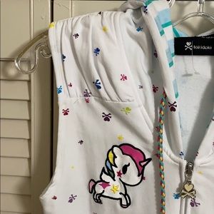 tokidoki | Jackets & Coats | Rare Tokidoki Unicorn Stellina Zipper Vest ...